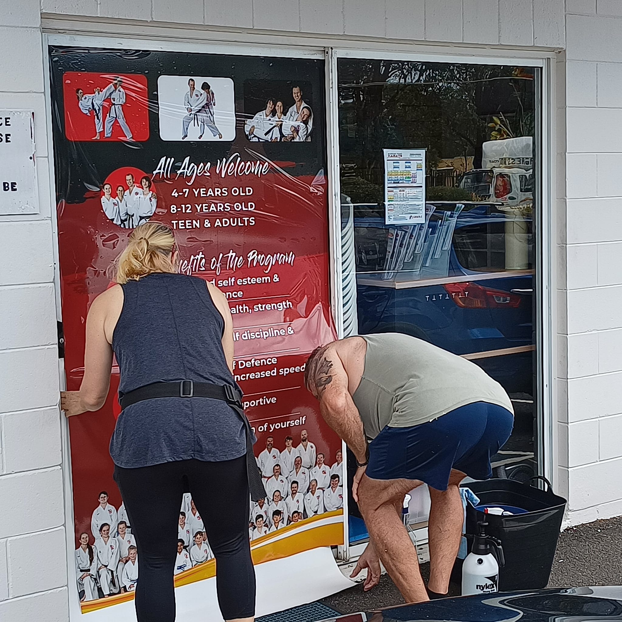 New signage at Sunshine Coast Karate - Sunshine Coast Karate