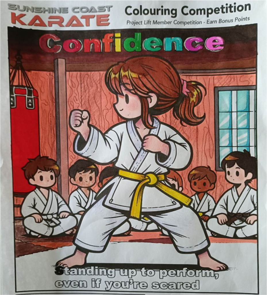Colouring Competition Results - Sunshine Coast Karate