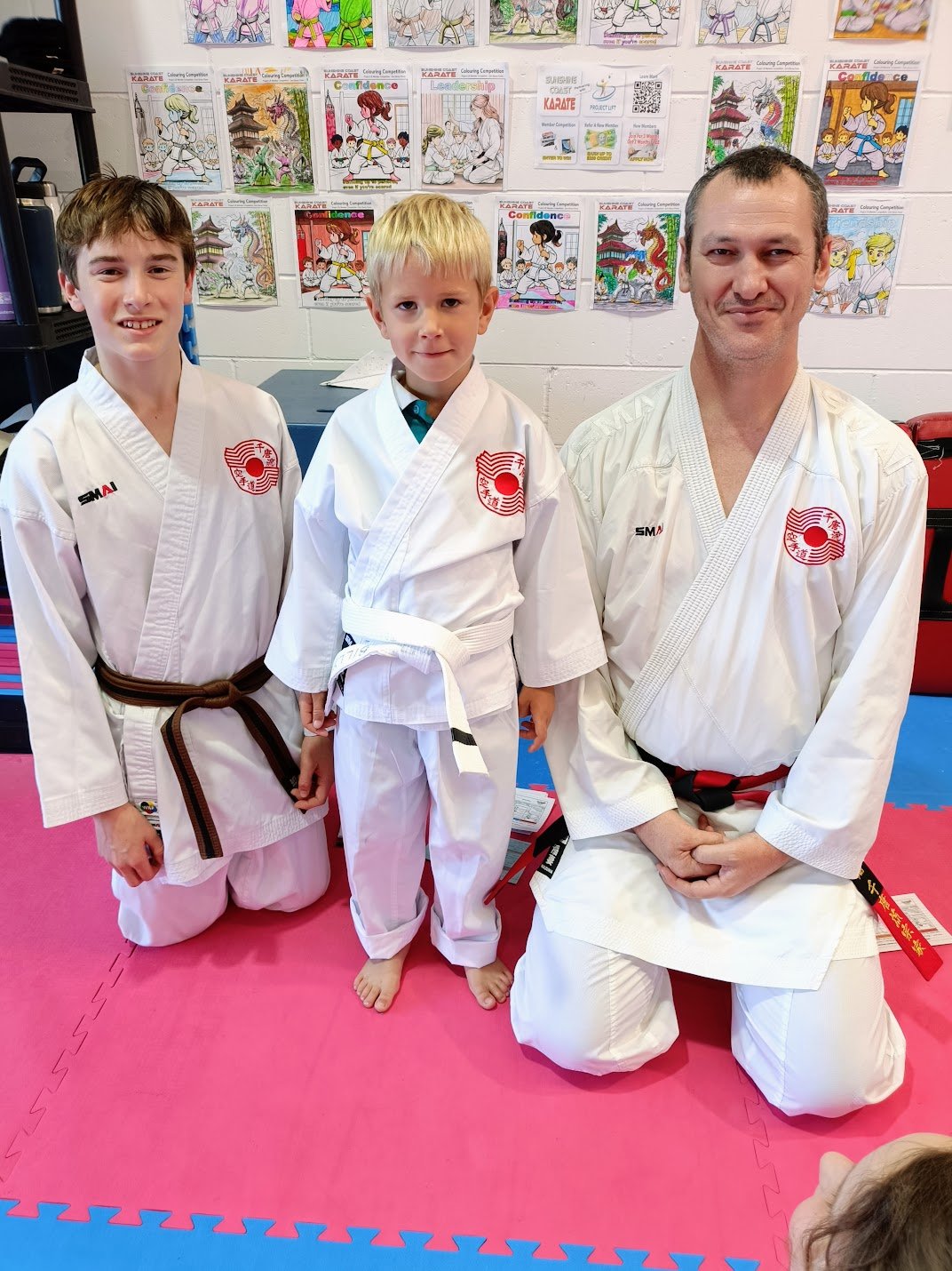 A Big High Five for Taiyo, Luca, Billy & Aaliyah! - Sunshine Coast Karate