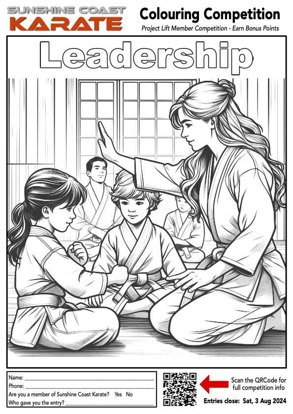 Colouring Competition - Sunshine Coast Karate
